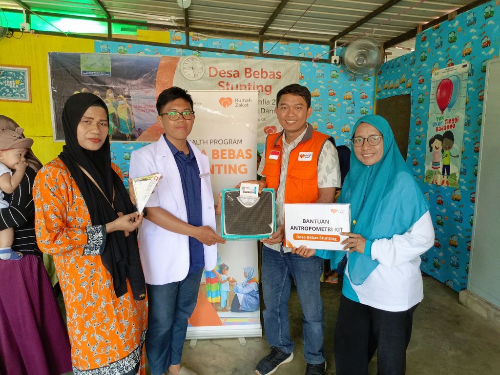 RUMAH ZAKAT HADIRKAN LAYANAN POSYANDU BALITA - Rumah Zakat